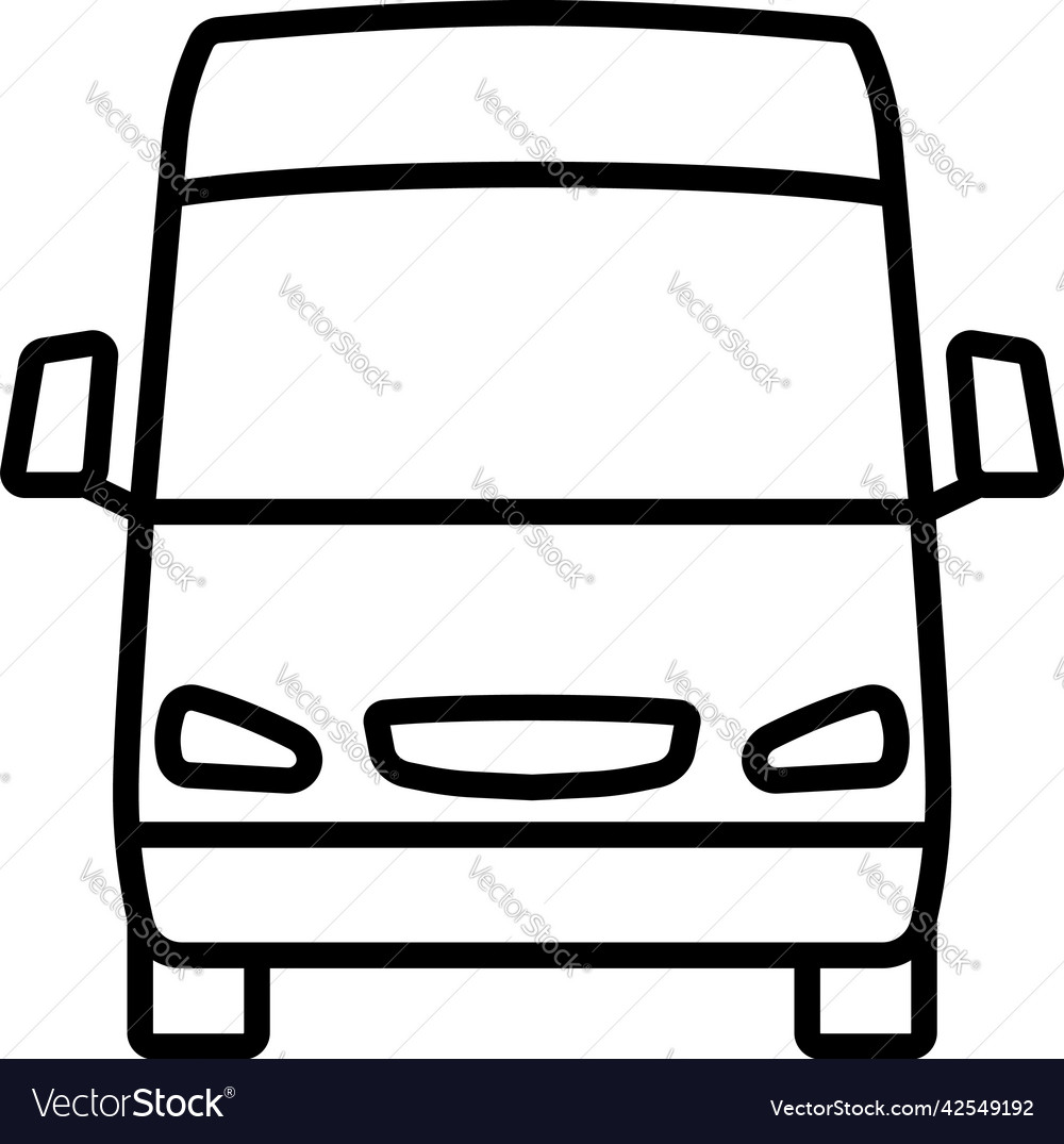 Van icon Royalty Free Vector Image - VectorStock