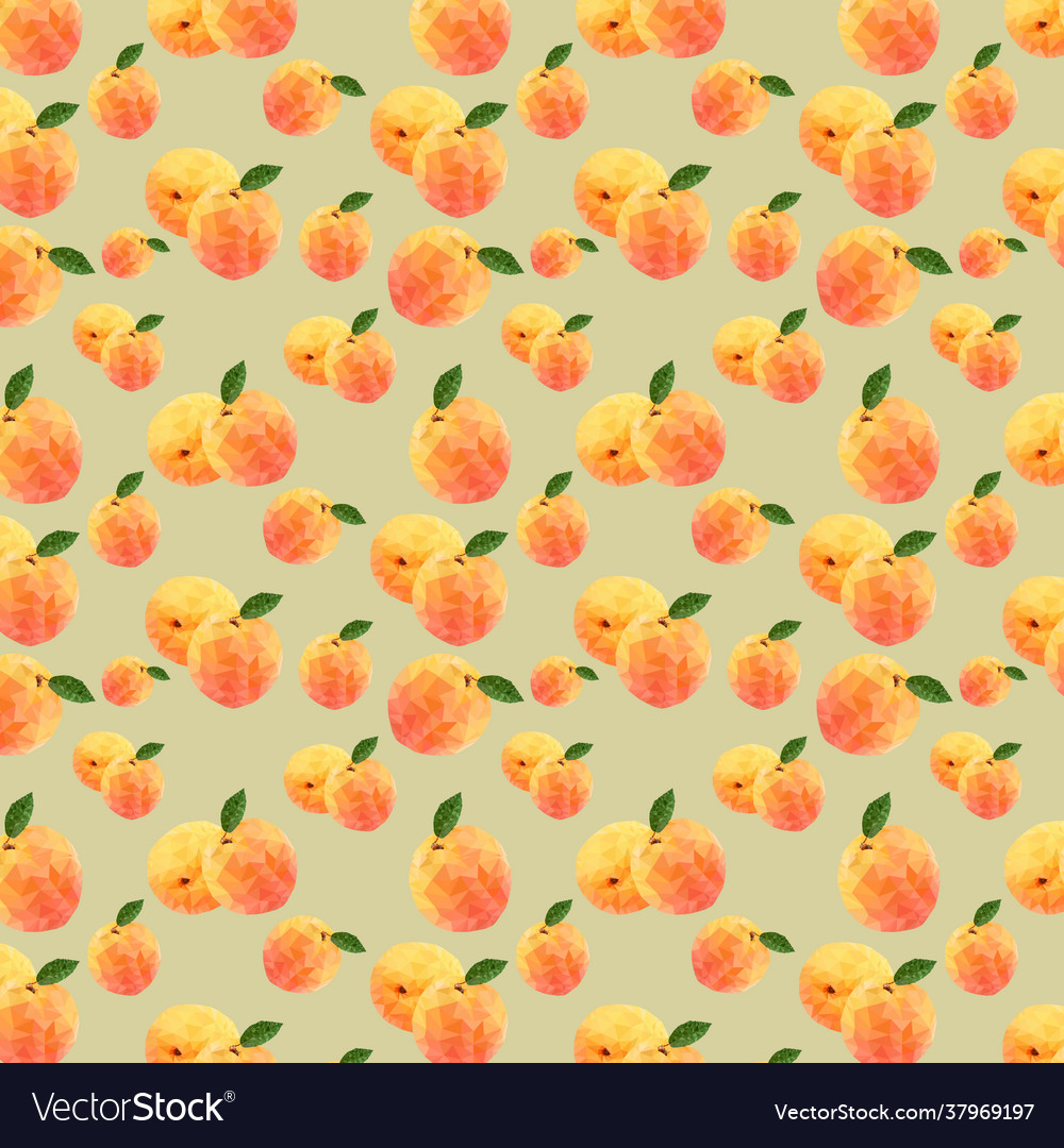 Peaches pattern Royalty Free Vector Image - VectorStock
