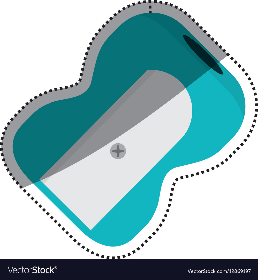 Sharpener school supplie Royalty Free Vector Image Sharpener school supplie Royalty Free Vector Image