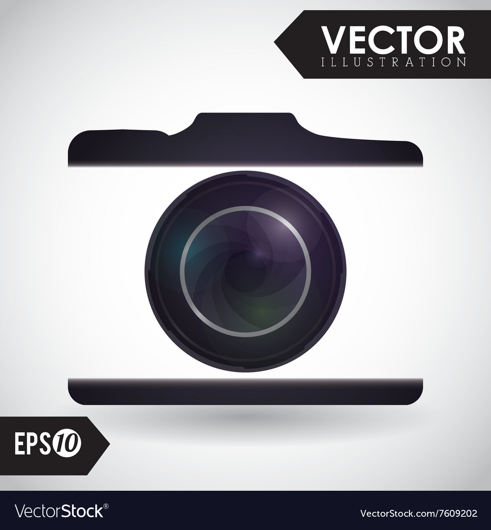 Camera icon design Royalty Free Vector Image - VectorStock