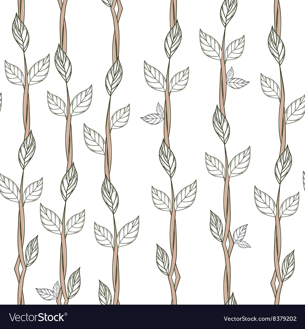 Hand-drawn seamless pattern design element surface