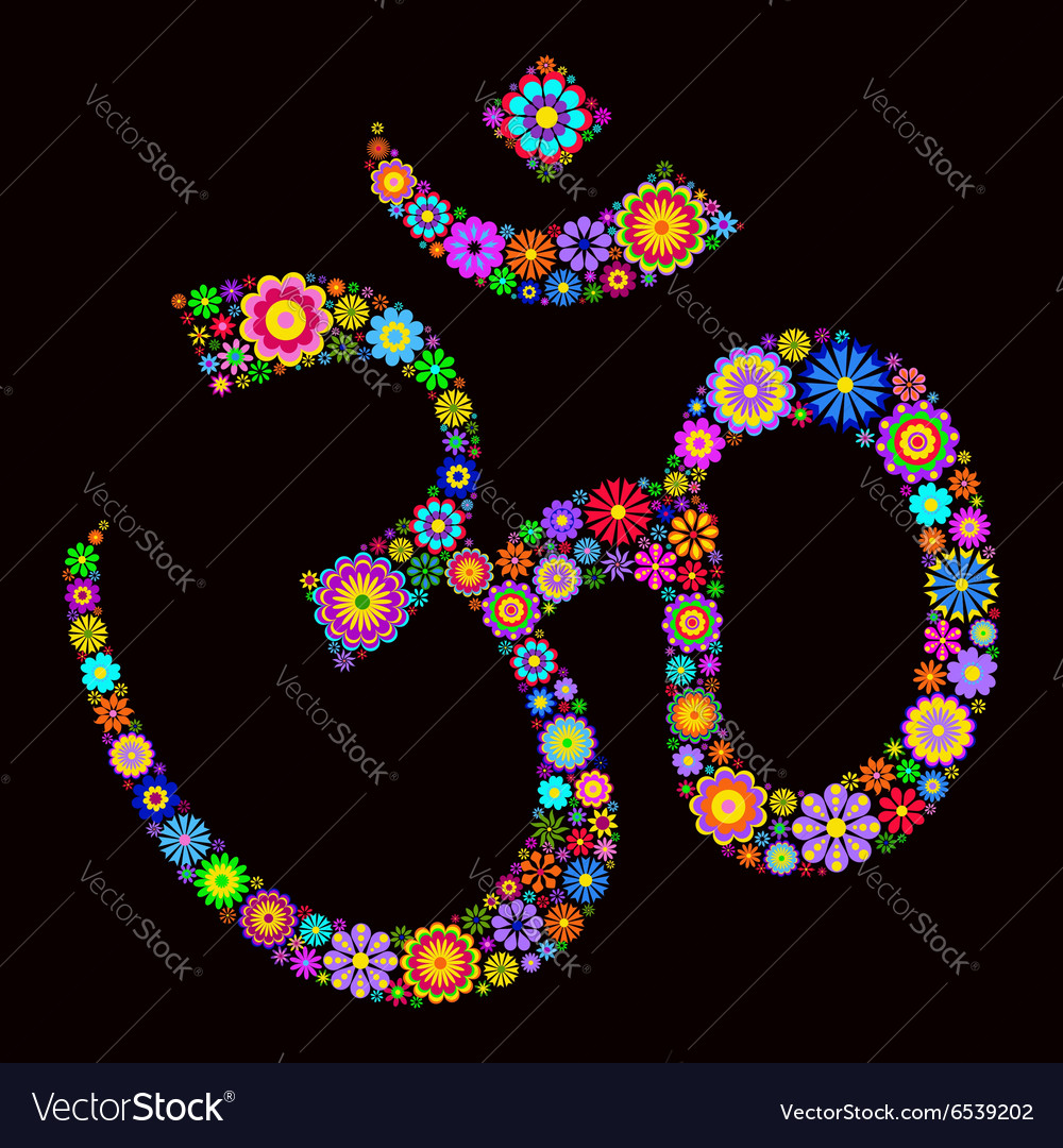 Om sign Royalty Free Vector Image - VectorStock