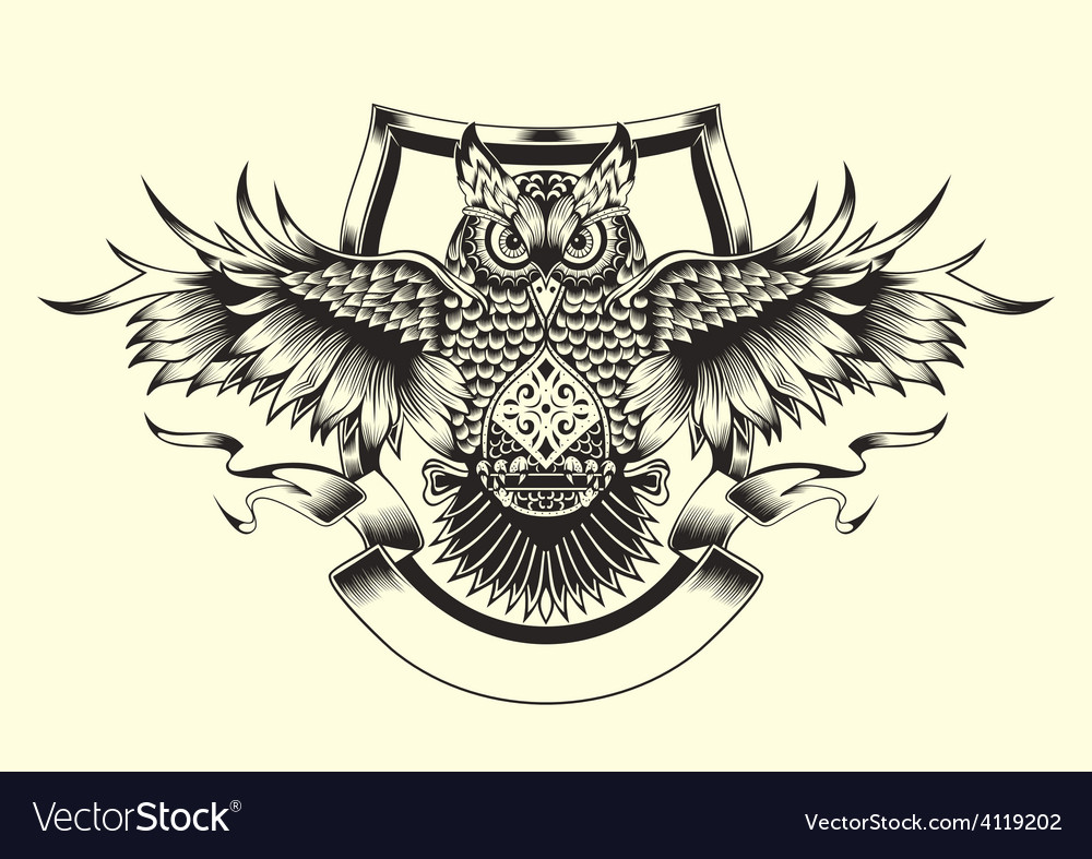 Owl Royalty Free Vector Image - VectorStock