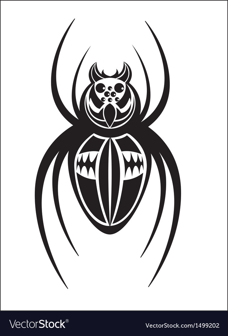 Spider Royalty Free Vector Image - VectorStock