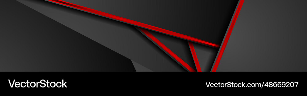 Black corporate background with red glossy stripes