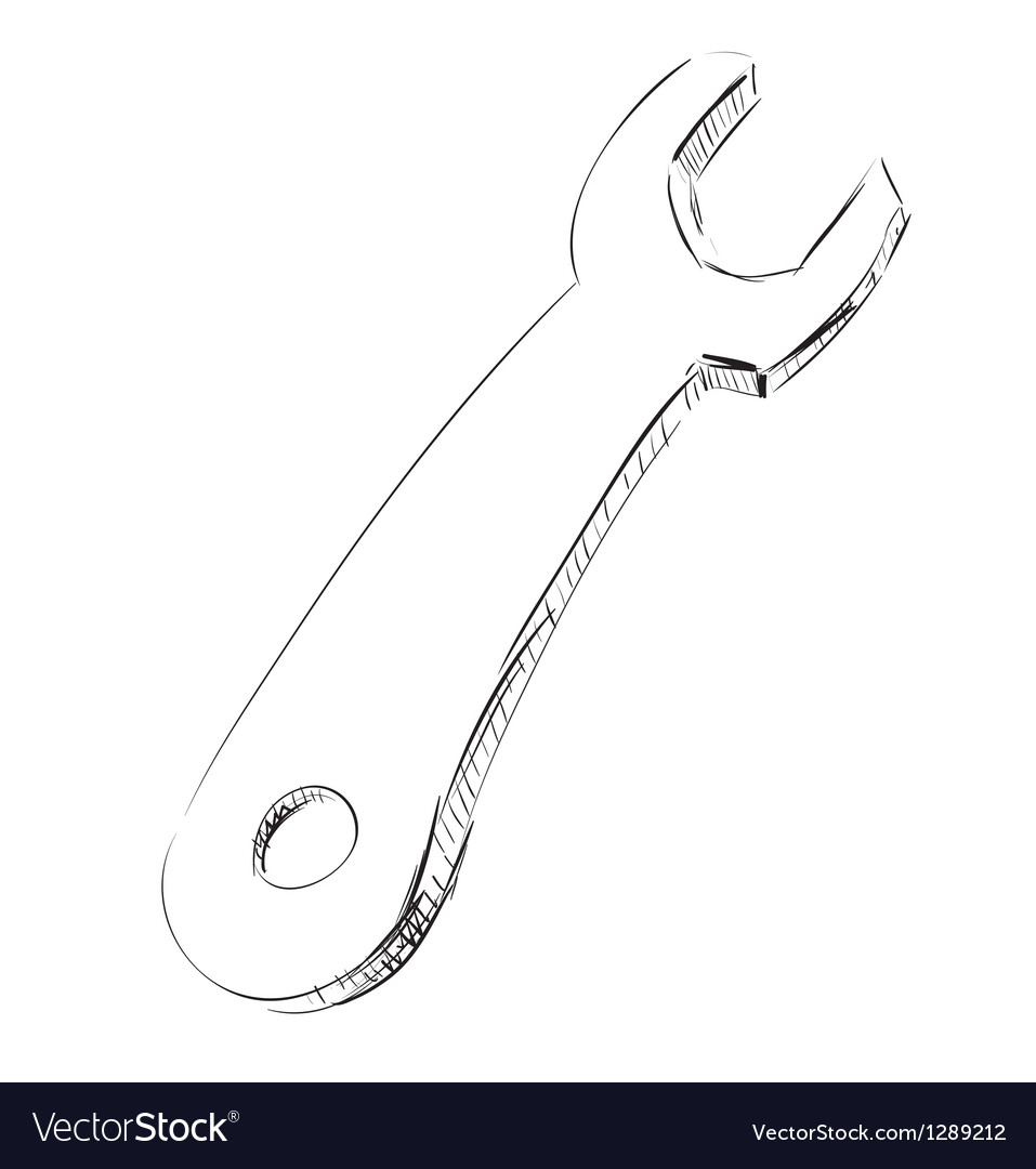 Spanner icon Royalty Free Vector Image - VectorStock