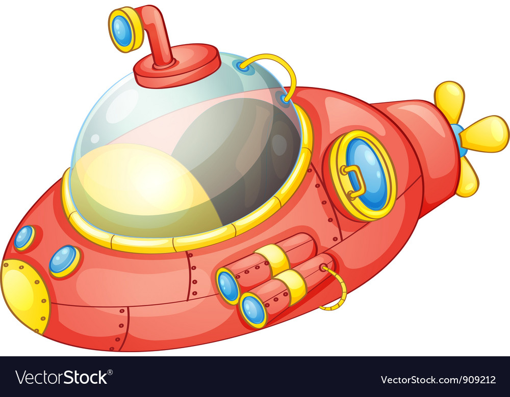 Submarine Royalty Free Vector Image - VectorStock Submarine Royalty Free Vector Image - VectorStock