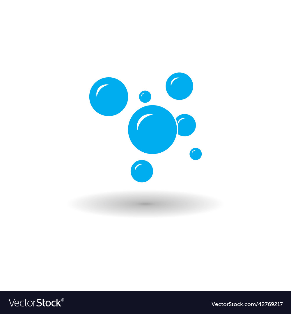 Bubble icon Royalty Free Vector Image - VectorStock