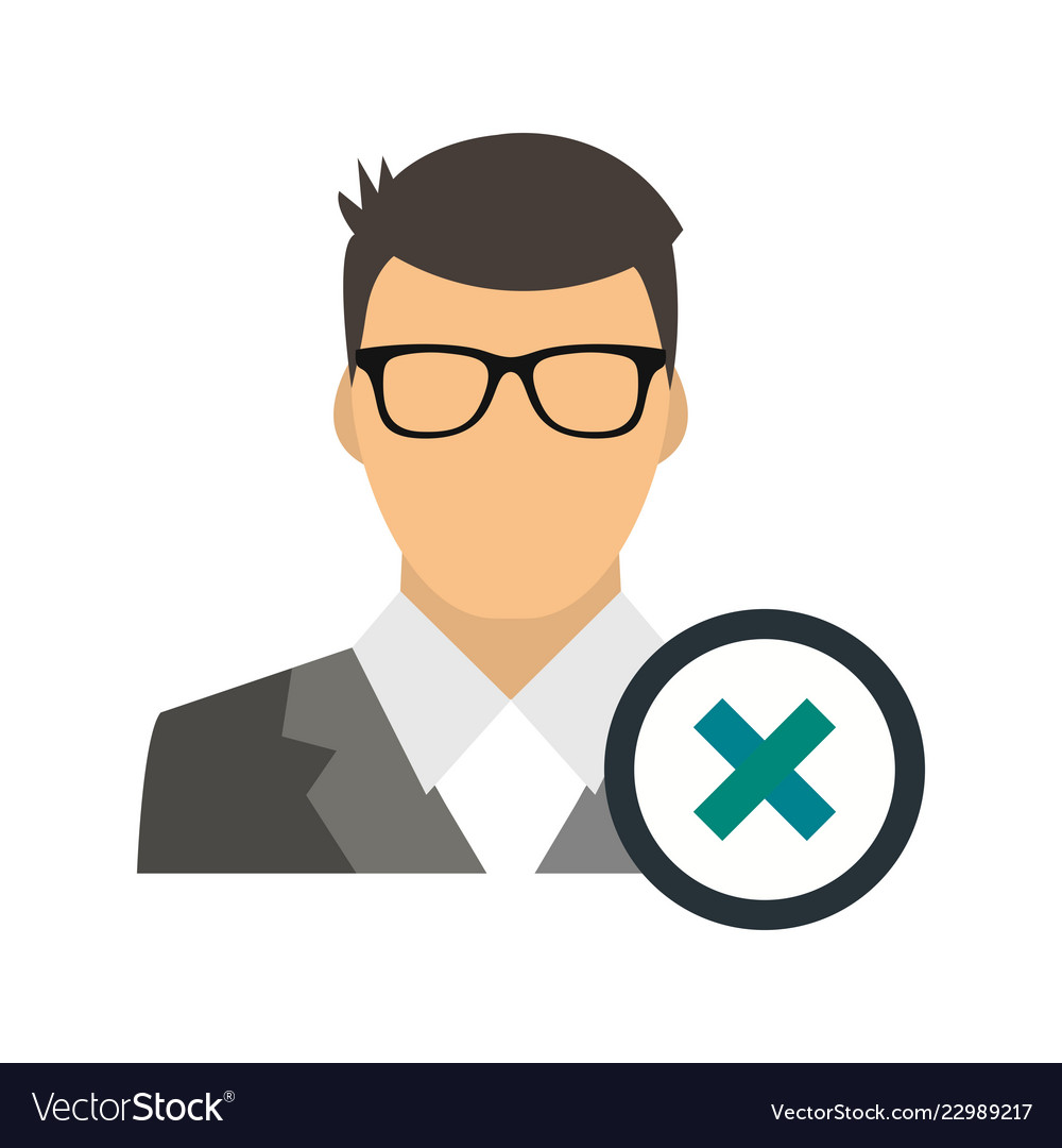 Remove user icon Royalty Free Vector Image - VectorStock