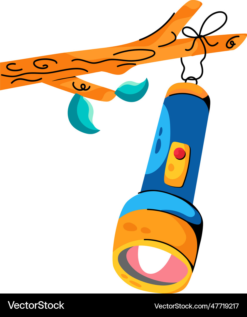 Torchlight Royalty Free Vector Image - VectorStock