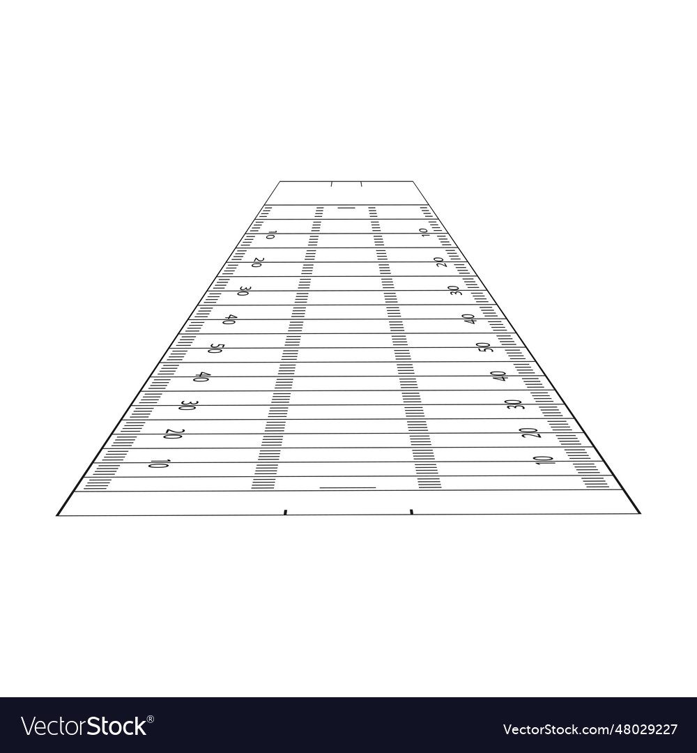 American football field icon Royalty Free Vector Image American football field icon Royalty Free Vector Image