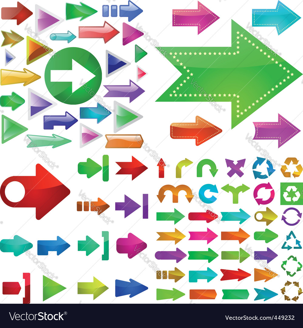 Arrows Royalty Free Vector Image - VectorStock