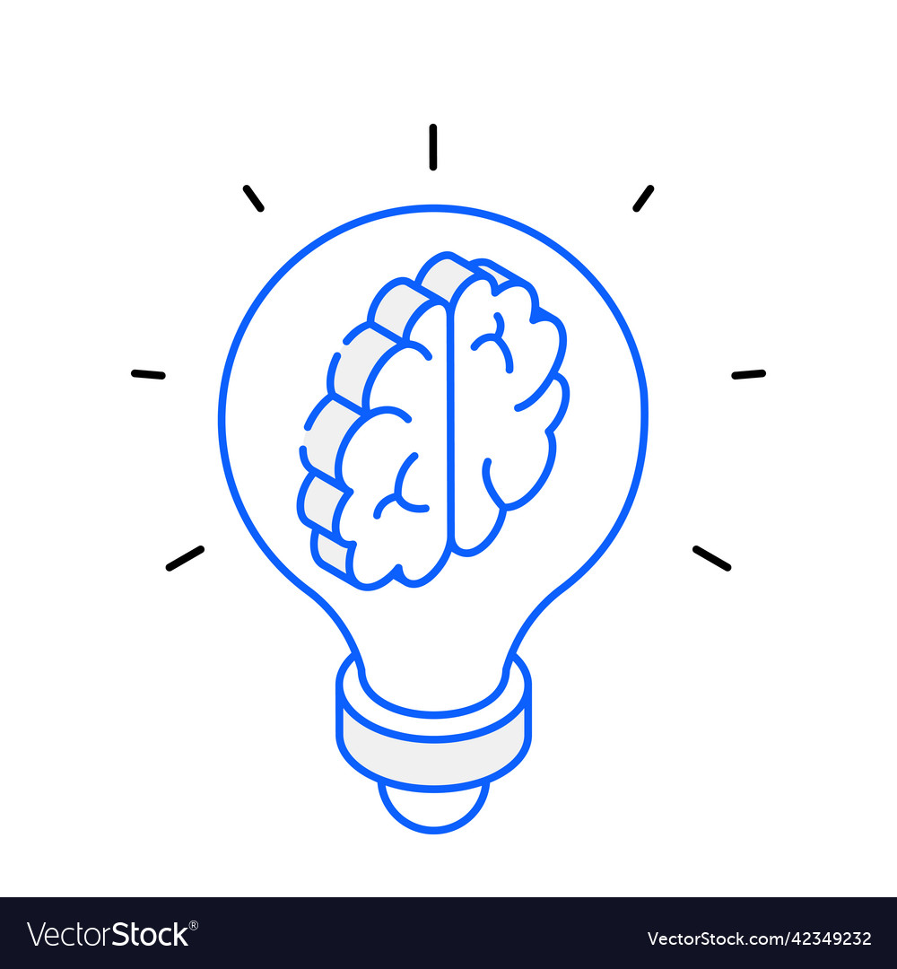 Creative idea Royalty Free Vector Image - VectorStock