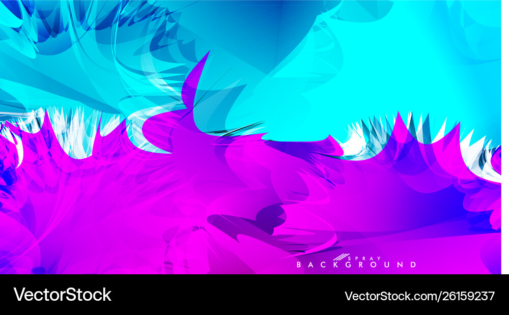 Abstract background color watercolor mix Vector Image