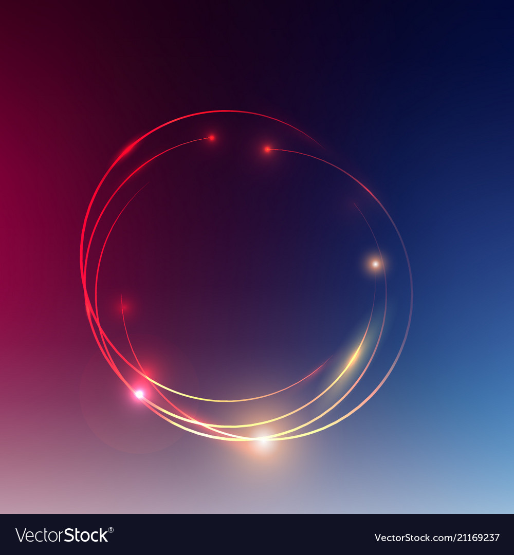 Abstract space background connection structure Vector Image