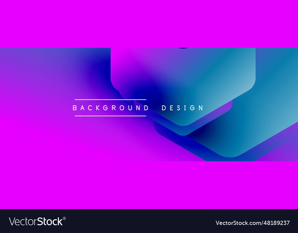 Energetic geometric background featuring an array Vector Image