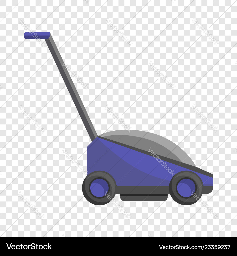 Hand grass cutter icon cartoon style Royalty Free Vector
