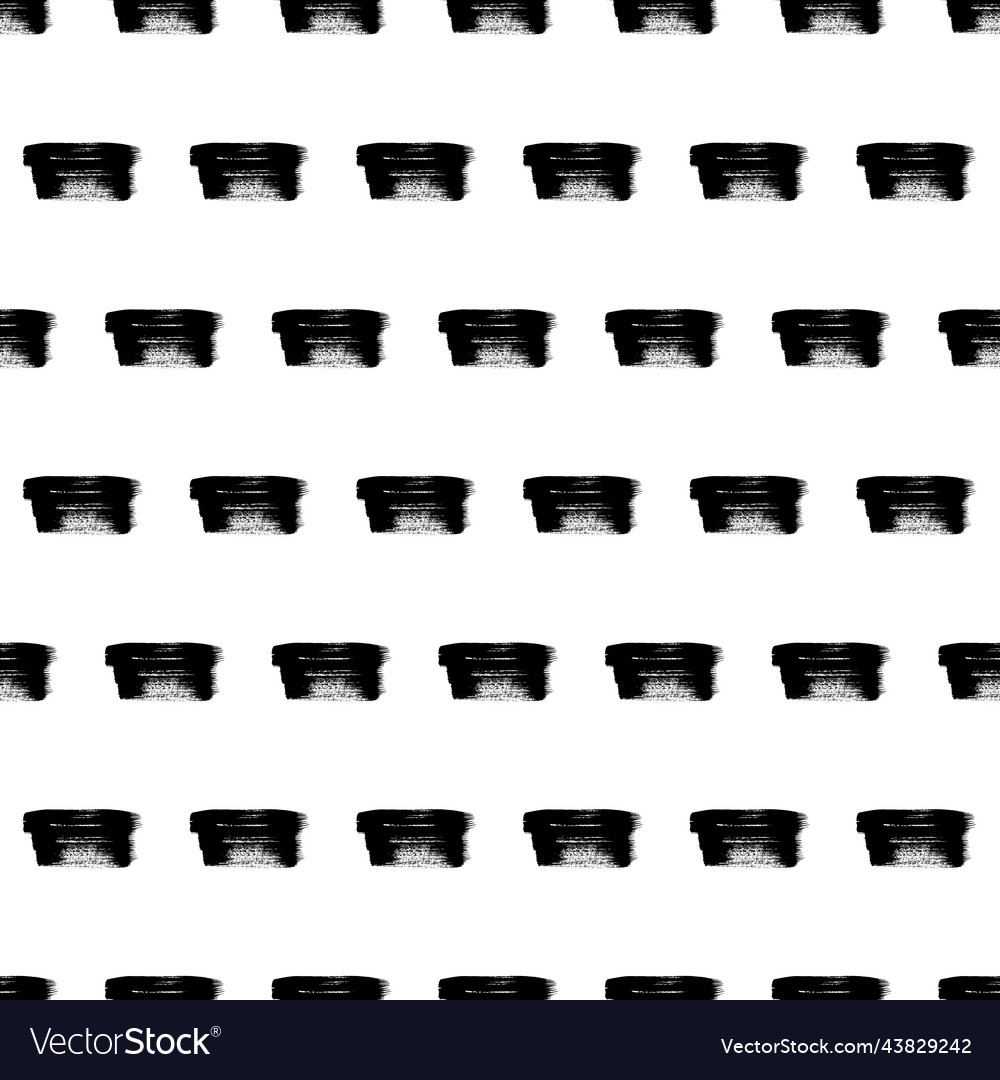 Seamless pattern with hand drawn scribble smears Vector Image