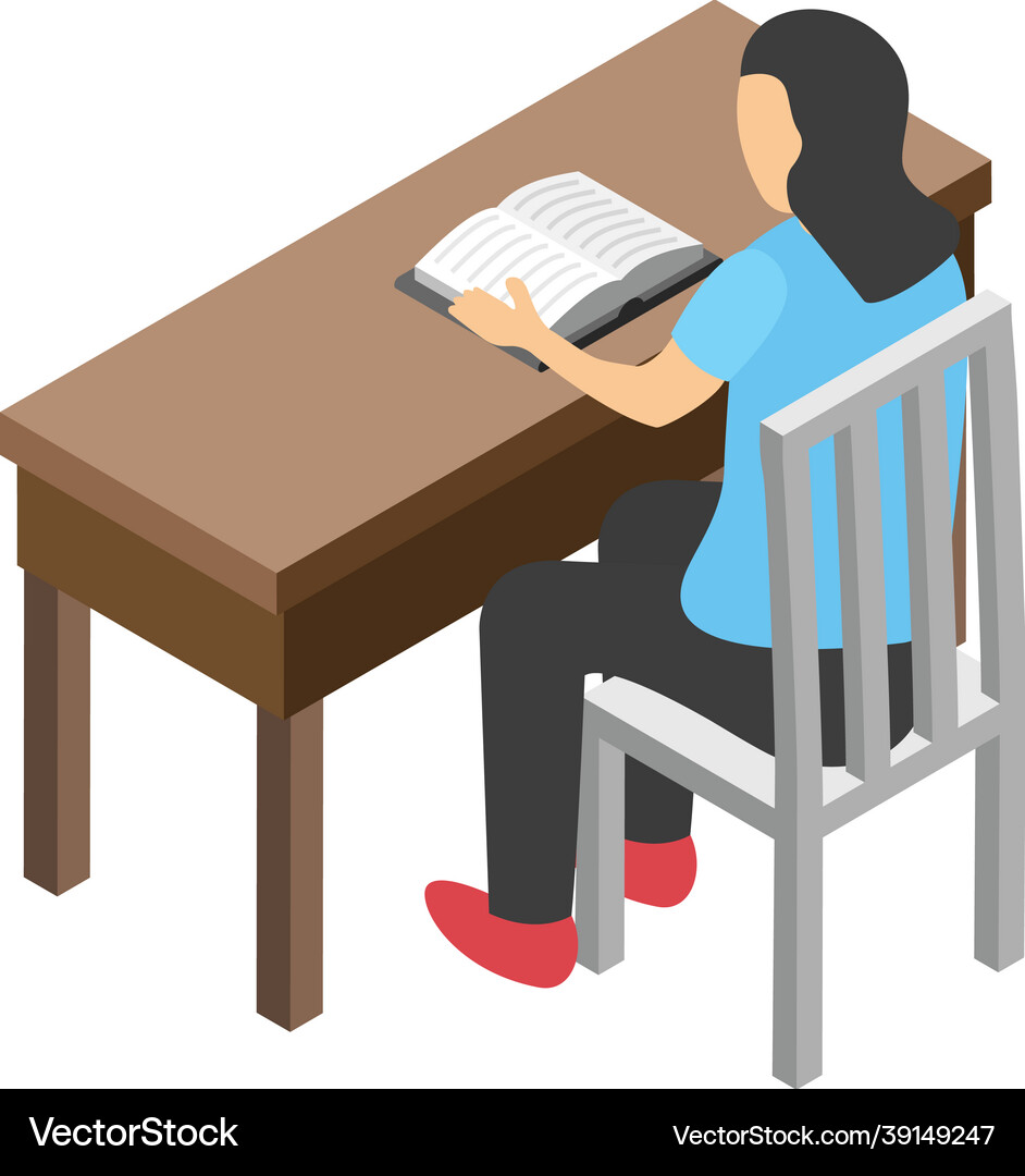 Learning student Royalty Free Vector Image - VectorStock