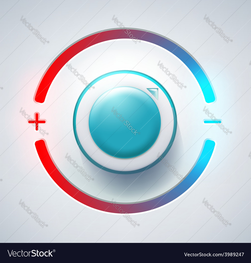 Level controller Royalty Free Vector Image - VectorStock