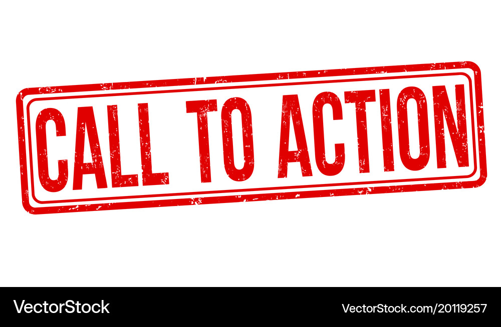 Call to action grunge rubber stamp Royalty Free Vector Image
