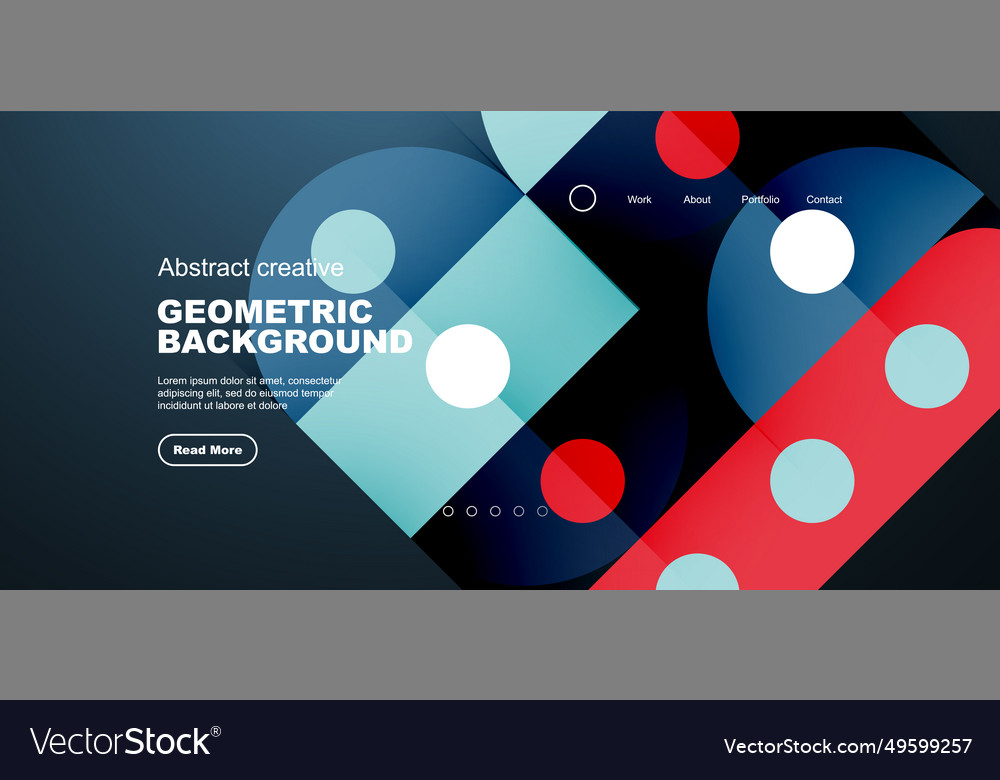 Simple circles and round elements pattern Vector Image