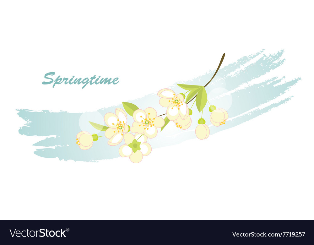 Springtime Royalty Free Vector Image - VectorStock