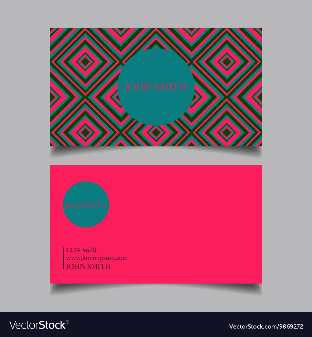 Abstract patterns cards Royalty Free Vector Image