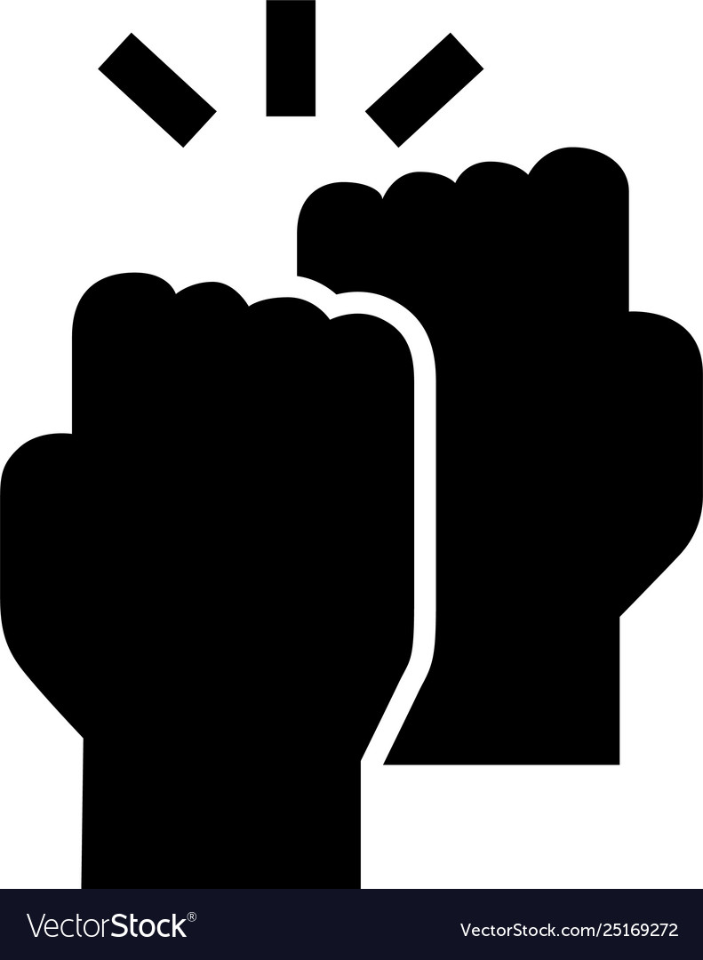 High five Royalty Free Vector Image - VectorStock