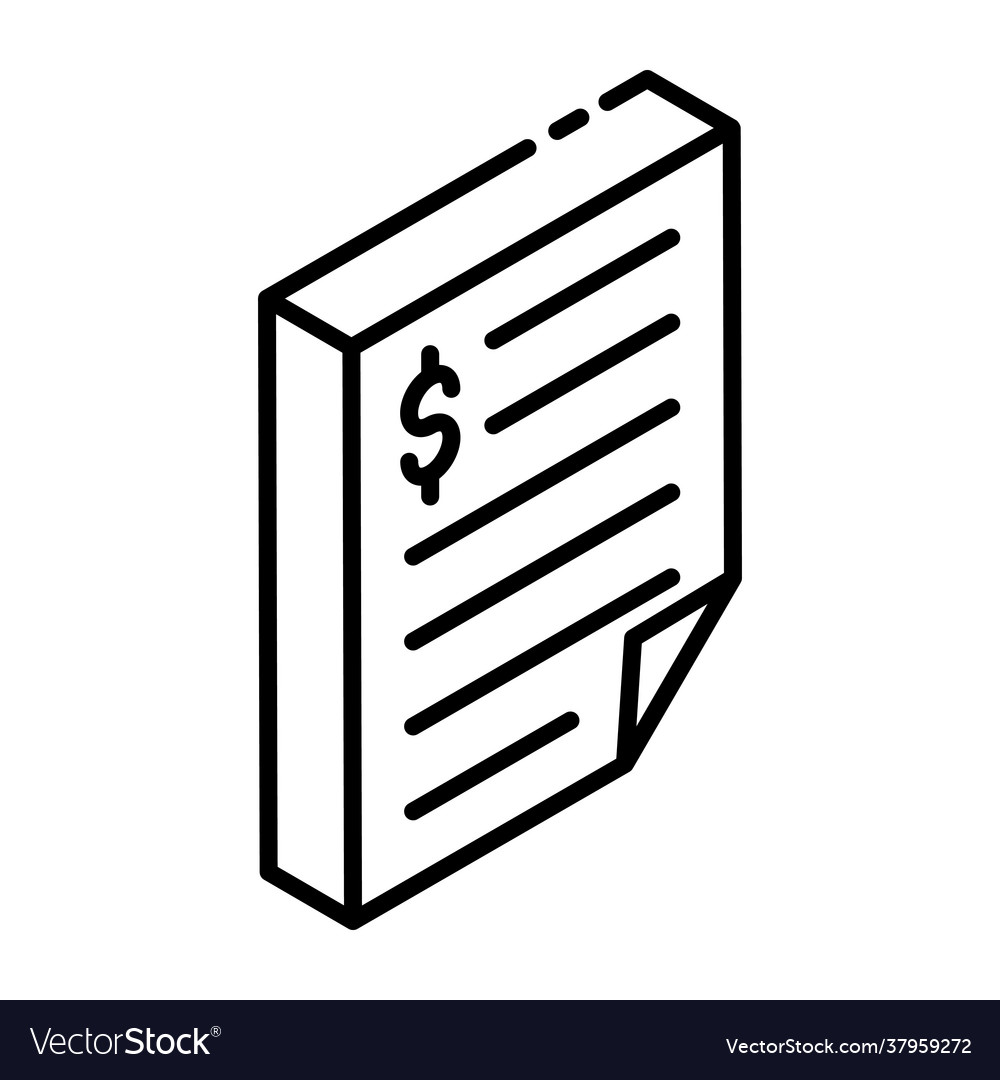 Invoice Royalty Free Vector Image - VectorStock