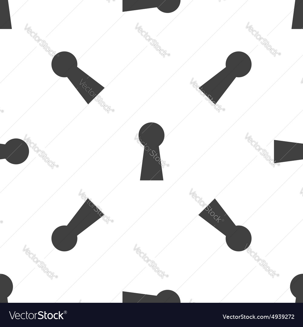 Keyhole pattern Royalty Free Vector Image - VectorStock