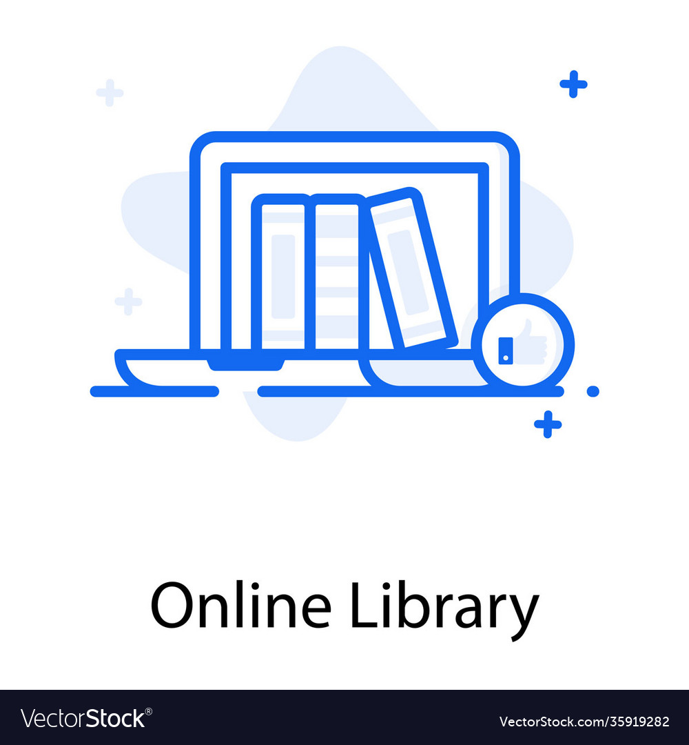 Online library Royalty Free Vector Image - VectorStock