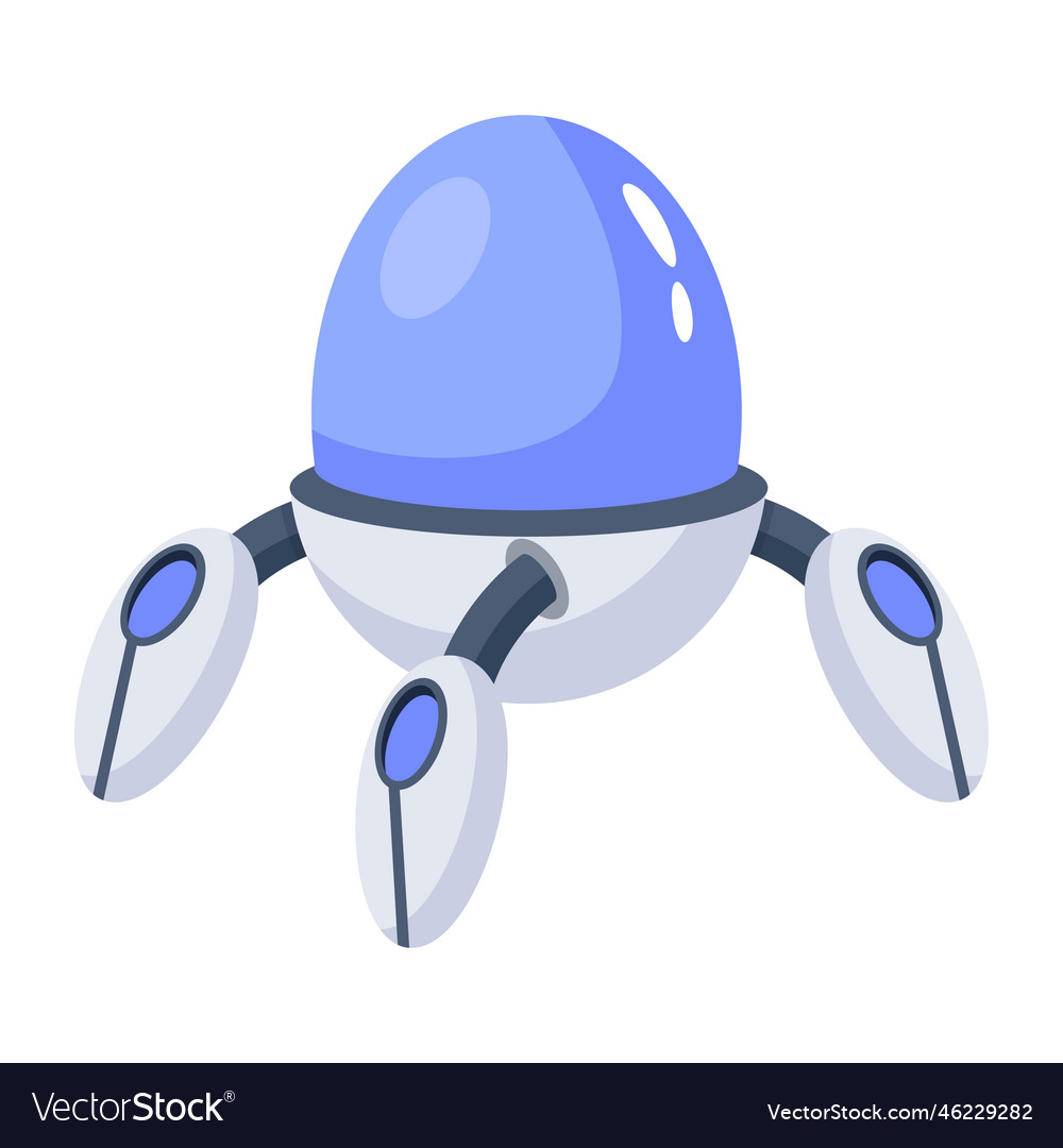 Spider bot Royalty Free Vector Image - VectorStock