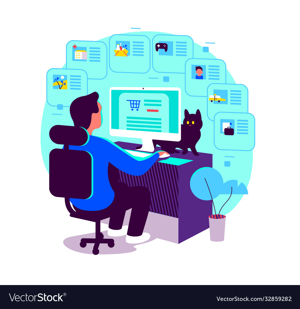 Using service Royalty Free Vector Image - VectorStock