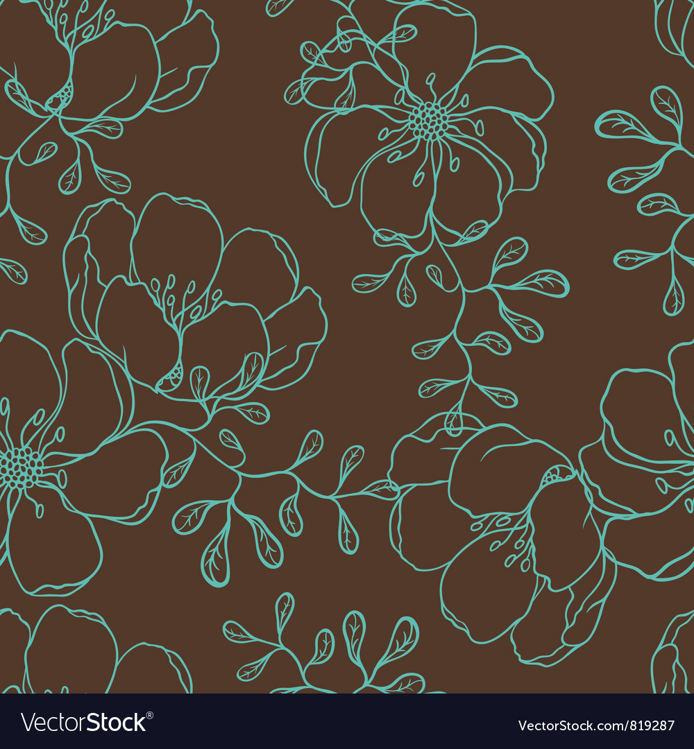 Background with hand drawn Royalty Free Vector Image