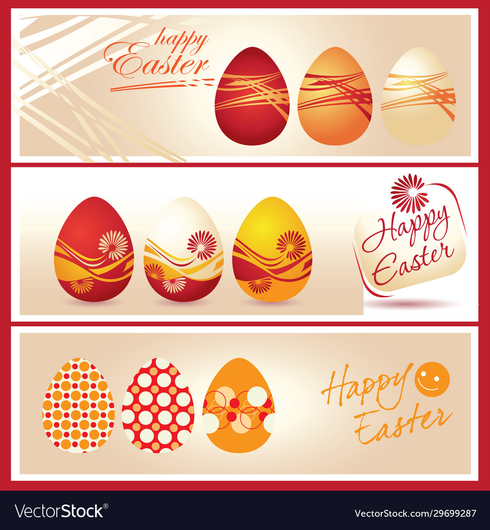 Happy easter Royalty Free Vector Image - VectorStock