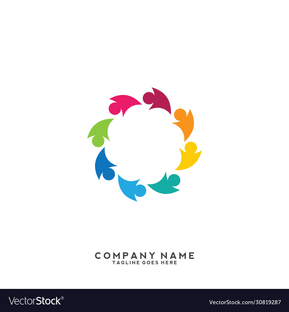 People Community Creative Hub Social Connection Vector Image