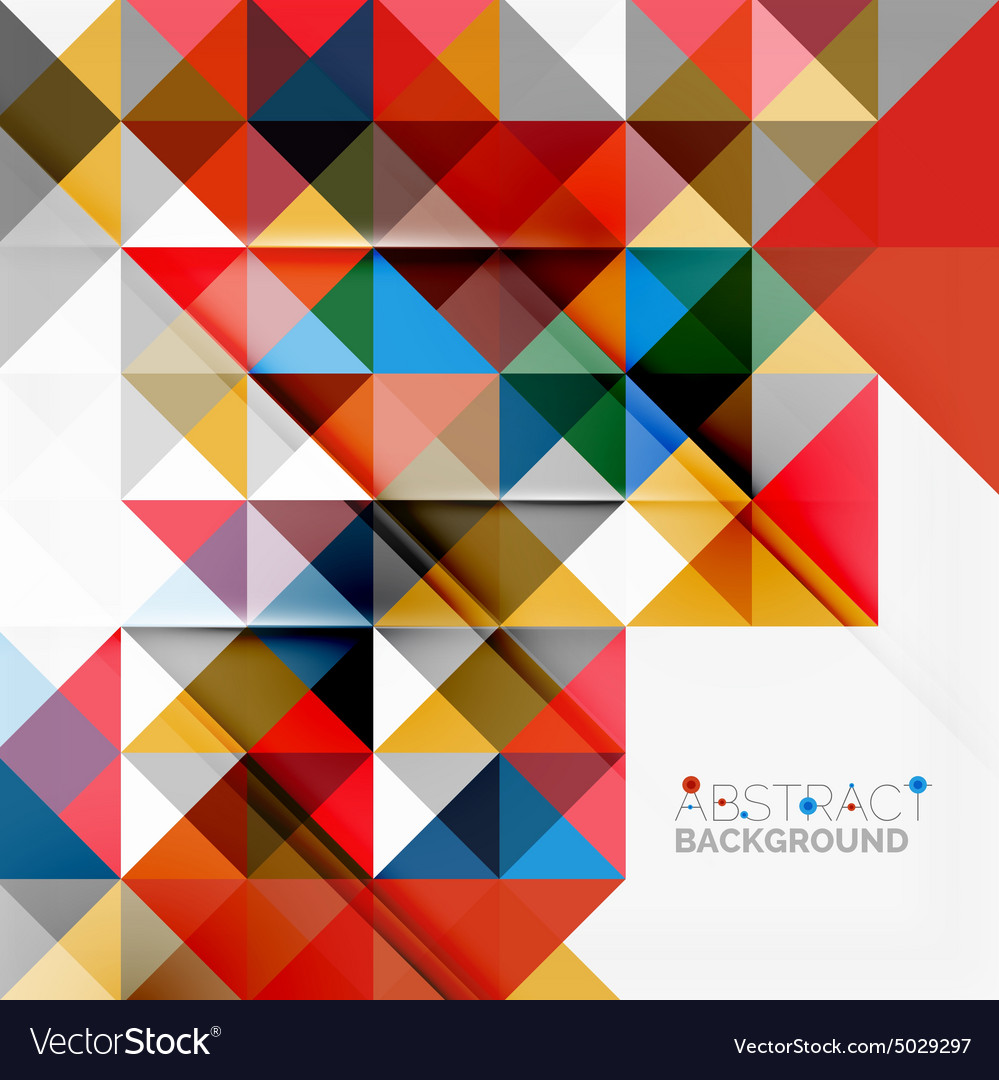 Abstract geometric background modern overlapping Vector Image