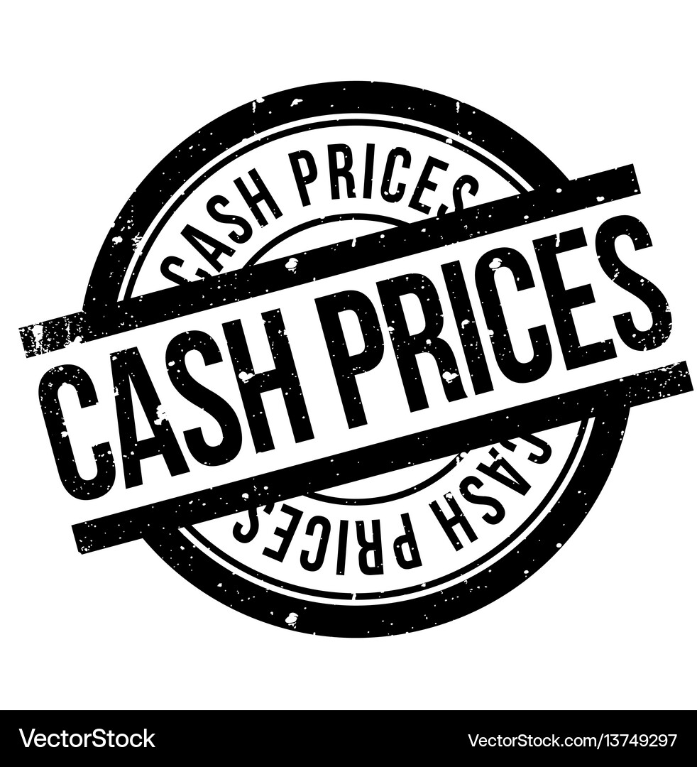 Cash prices rubber stamp Royalty Free Vector Image