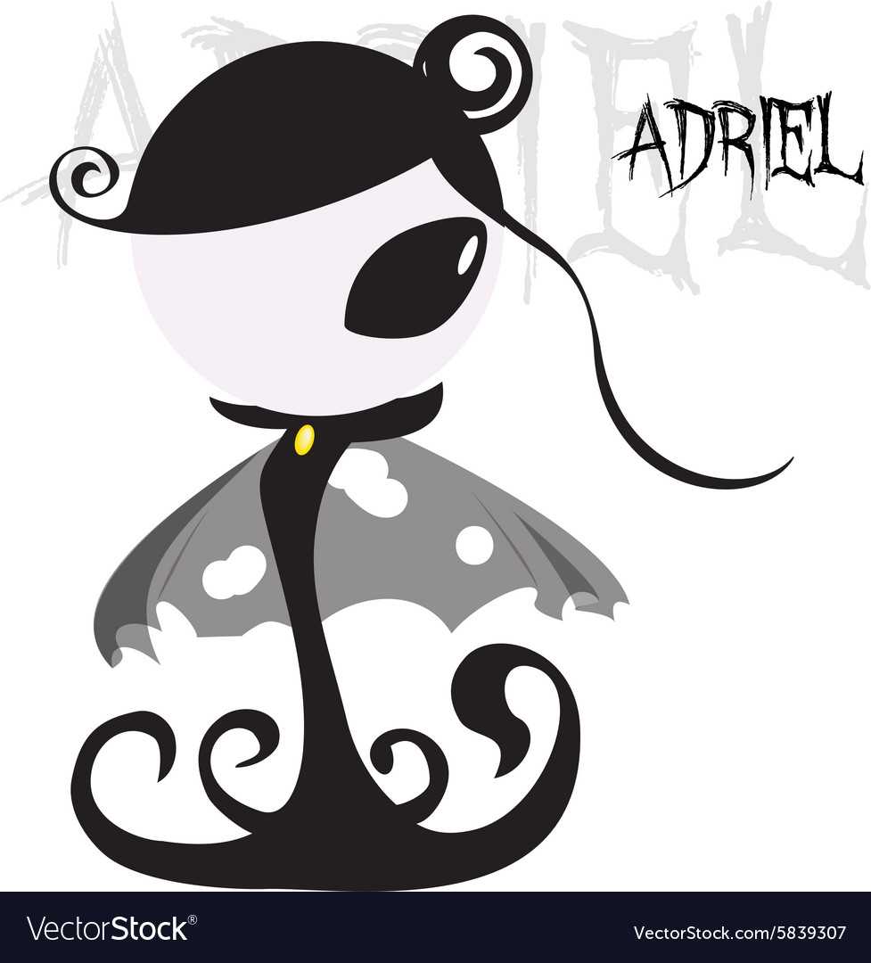 Adriel Royalty Free Vector Image - VectorStock