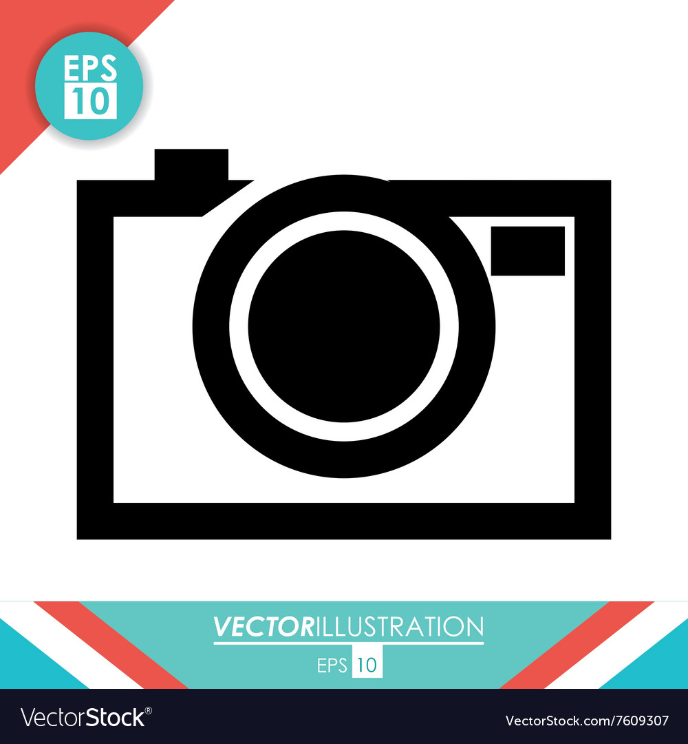 Camera icon design Royalty Free Vector Image - VectorStock