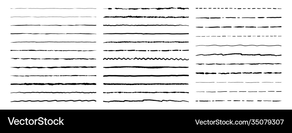 Doodle lines hand drawn geometric painting Vector Image