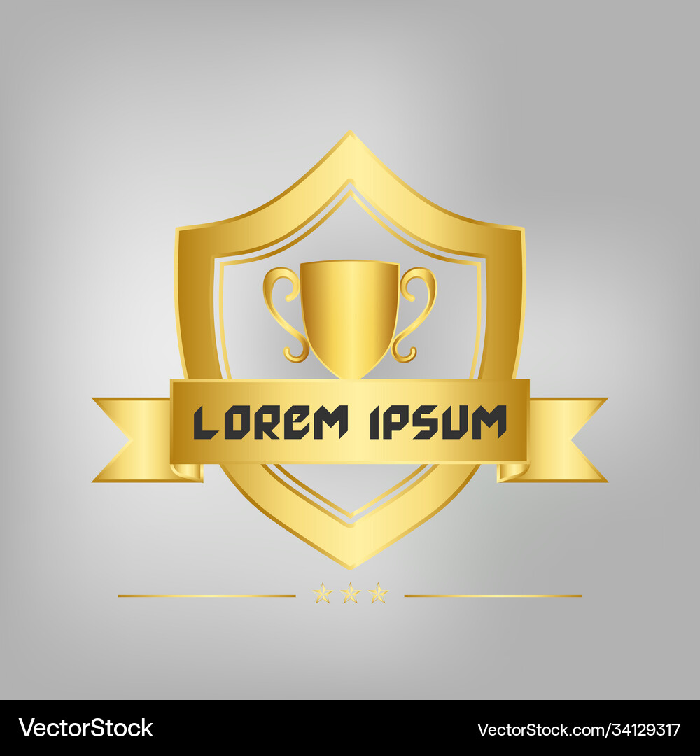 Logo business letter design with simple style Vector Image