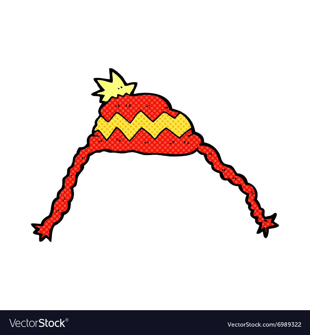 Comic cartoon hat Royalty Free Vector Image - VectorStock