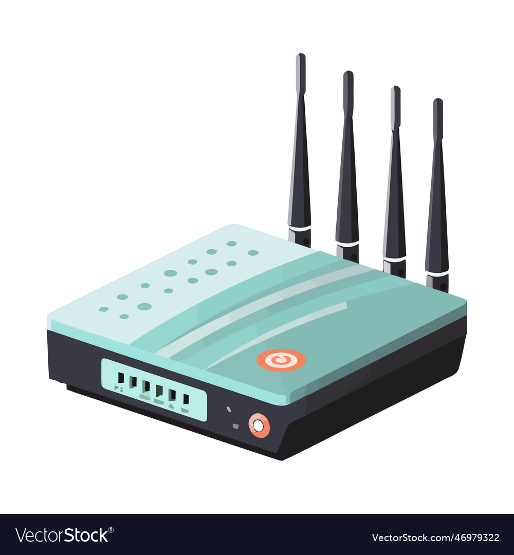 Router Technology Network Connection Royalty Free Vector