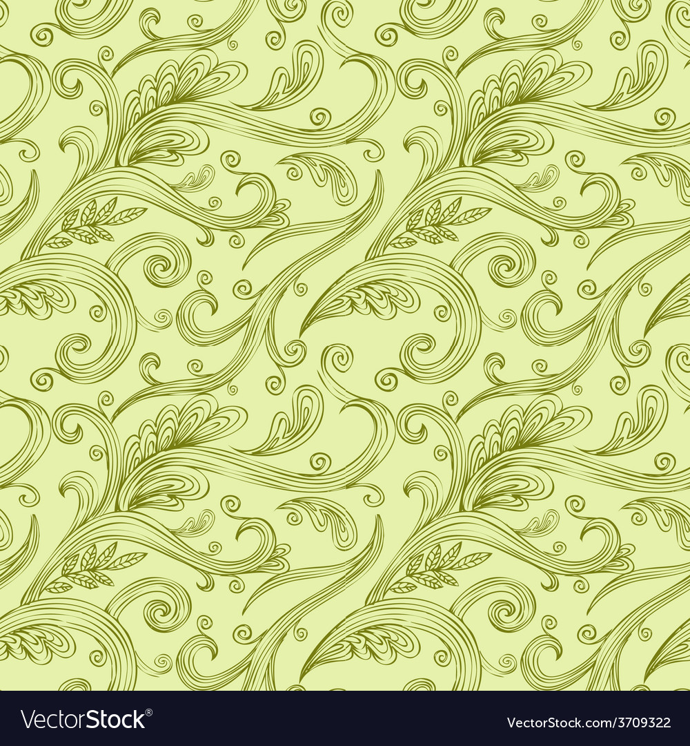 Seamless twirl pattern Royalty Free Vector Image
