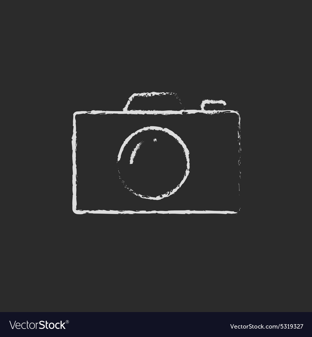 Camera drawn Royalty Free Vector Image - VectorStock