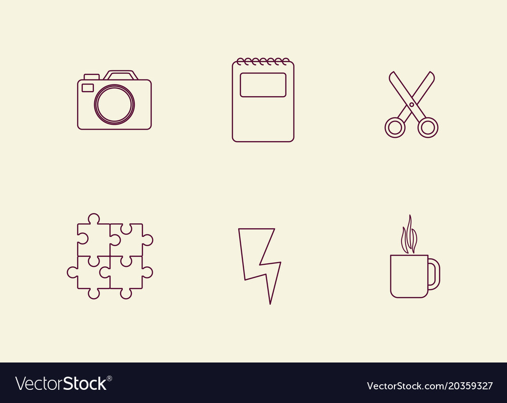 Creative process design Royalty Free Vector Image