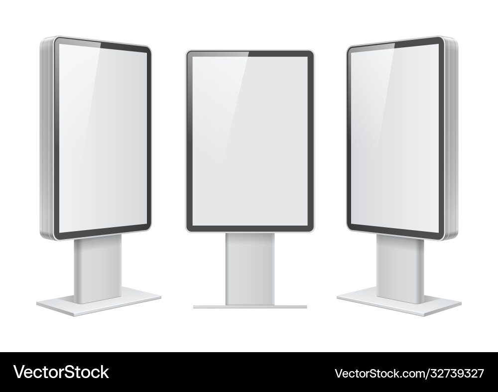 Display rack shelves for supermarket Royalty Free Vector
