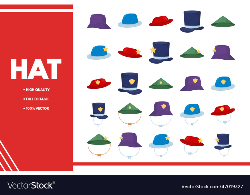 Hat Royalty Free Vector Image - VectorStock